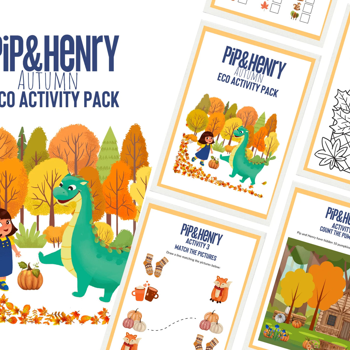 Our Autumn Eco Activity Pack Is Here! - Pip & Henry